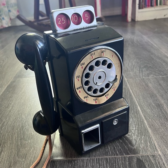 ideal | Toys | Rare Find Vintage Ideal Toy Pay Phone Rotary Dial 93s ...